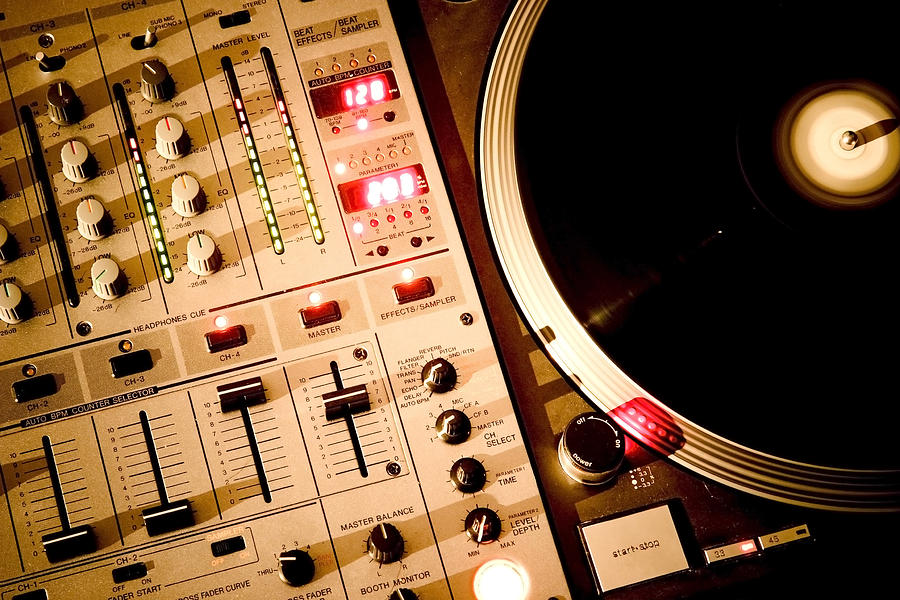 DJ Table Photograph by Admir Gorcevic - Fine Art America