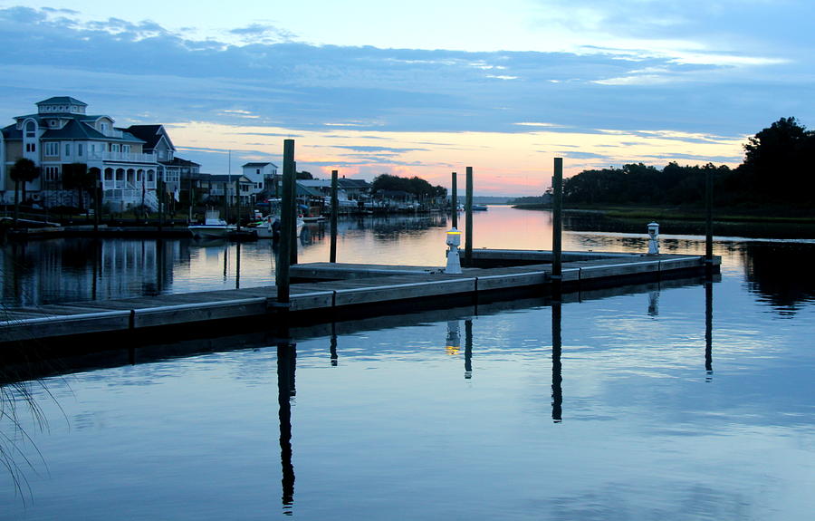 Dock Reflections Photograph by Rand Wall - Fine Art America