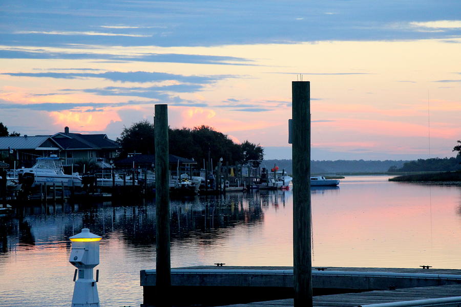 Docks at Dawn Photograph by Rand Wall - Fine Art America