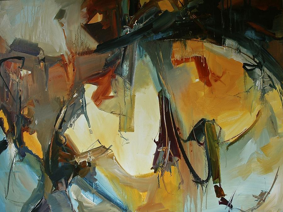 Don't Look Down Painting by Jane Tracy - Fine Art America