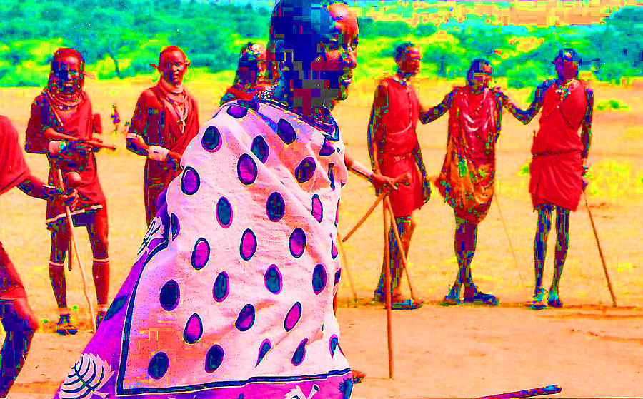 Dotted Man Digital Art by Joseph Wiegand - Fine Art America