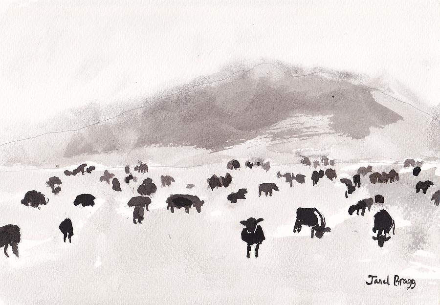 Double O Ranch Painting by Janel Bragg - Fine Art America