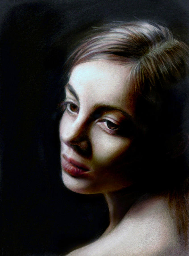 Down Drawing by Brian Scott - Fine Art America