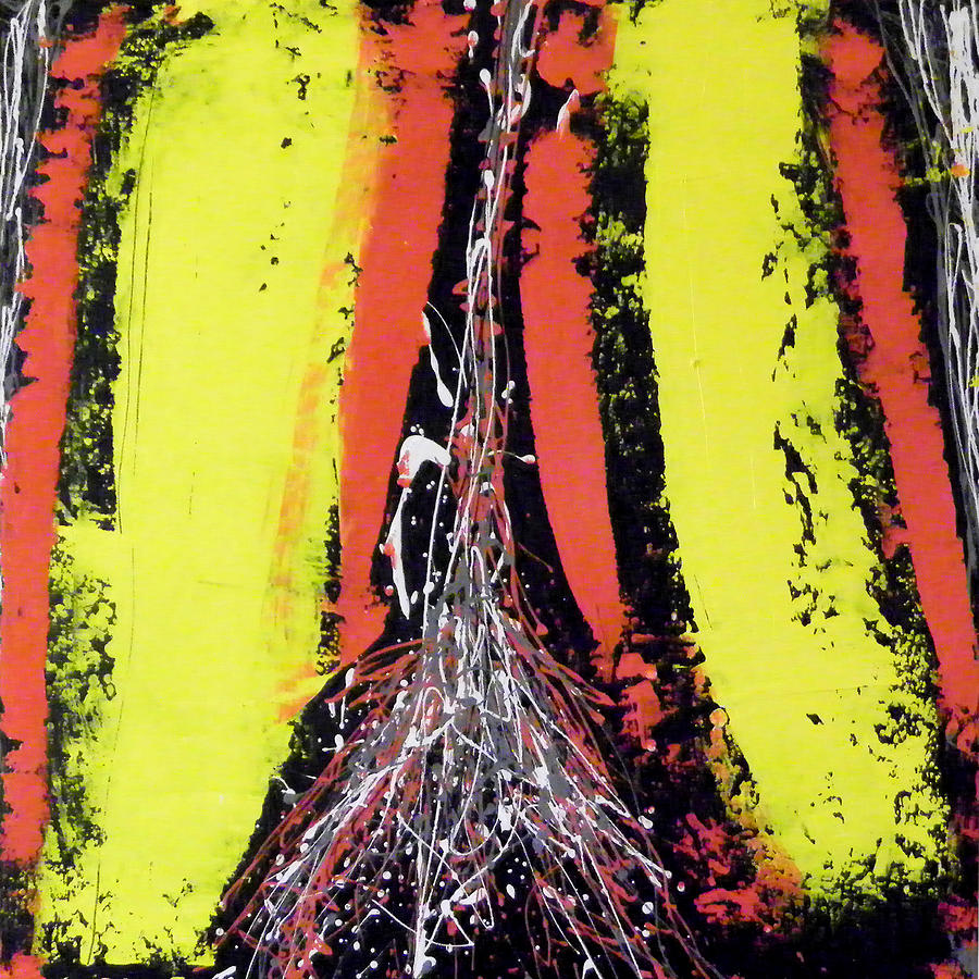 Down Fall Painting by Ian Smith | Fine Art America