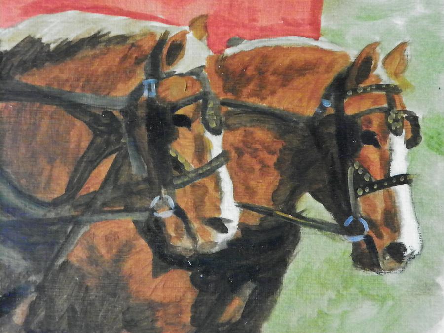 Draft Study Painting by Sarah Hardin - Fine Art America