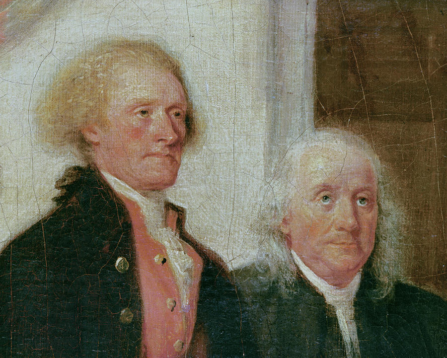Drafting The Declaration Of Independence, 28th June 1776, Detail Of ...