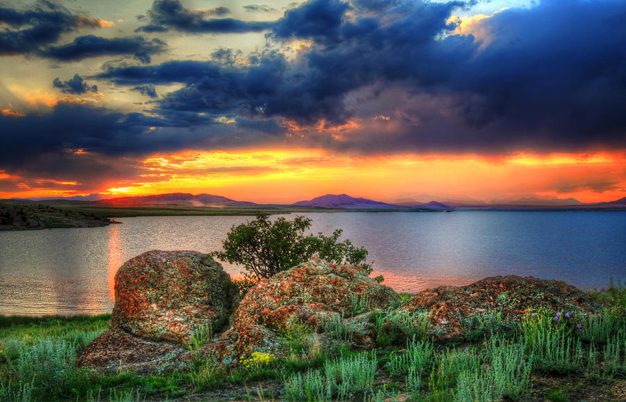 Dramatic Sunset Photograph by Destiny Storm - Fine Art America