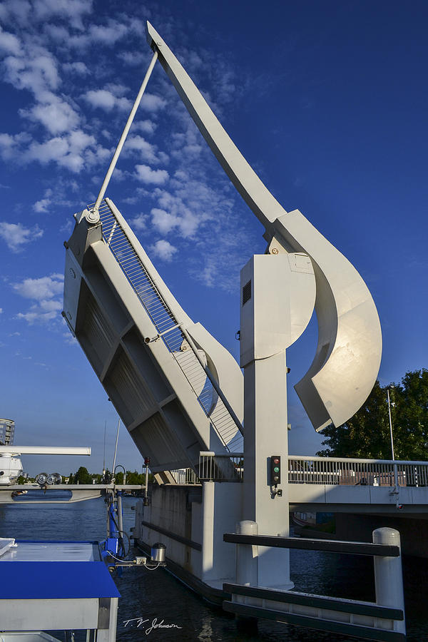 Drawbridge Raised Photograph by Torrence Johnson - Fine Art America