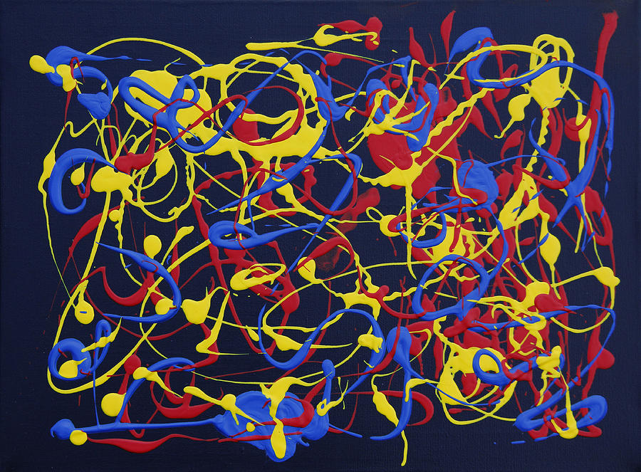 Dribbles Painting by John Hebb - Fine Art America