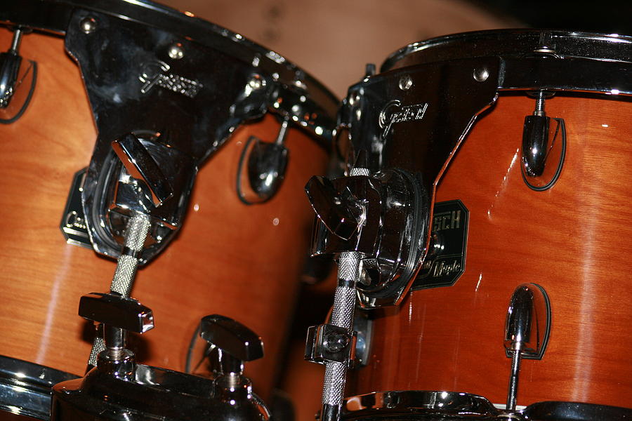 Drum Set Photograph by Cecelia Helwig - Fine Art America