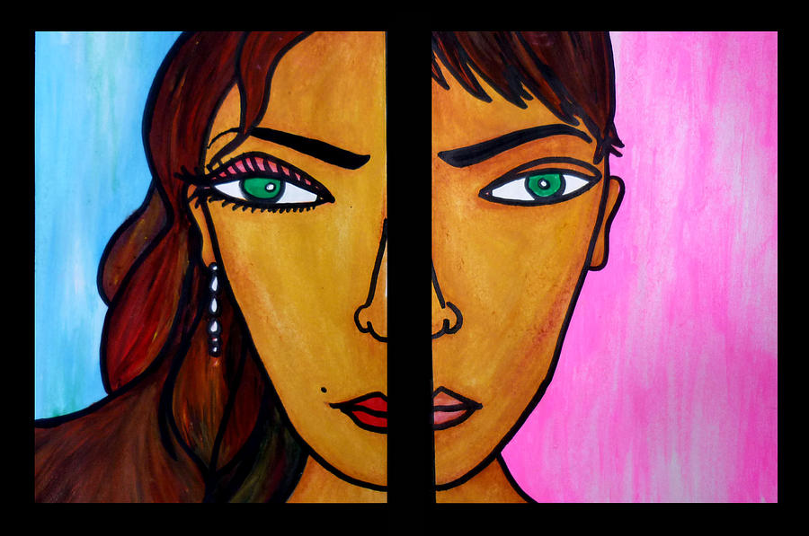 Dualism Painting by Aanan Balachandran - Fine Art America