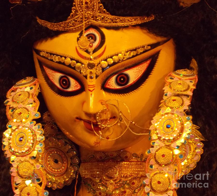 Durga 1 Photograph by Nishit Kumar - Fine Art America