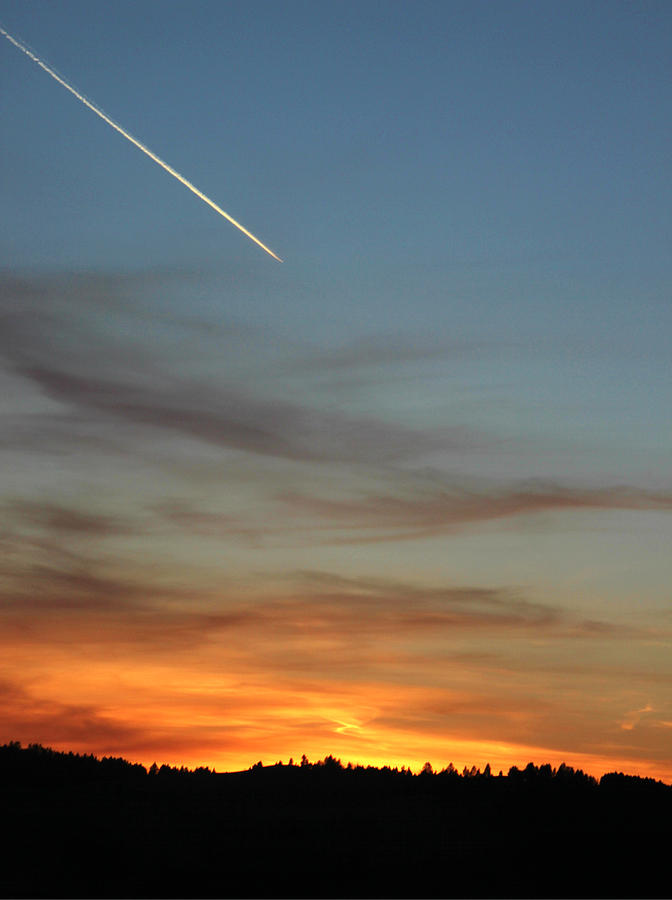 Dusk setting Photograph by Connie Zarn - Fine Art America