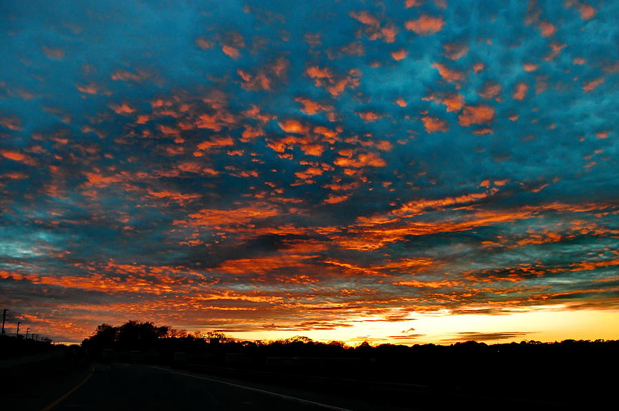Dusk Settling Photograph by Tony Ambrosio - Pixels