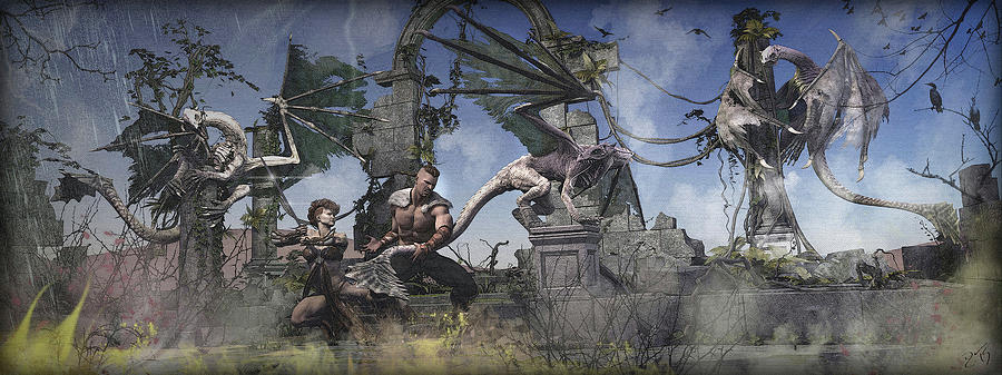 Dust Brawl Digital Art by David Edgar - Fine Art America