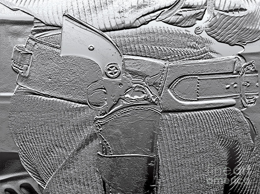 Digital Gun Photograph by Timothy Hacker - Fine Art America