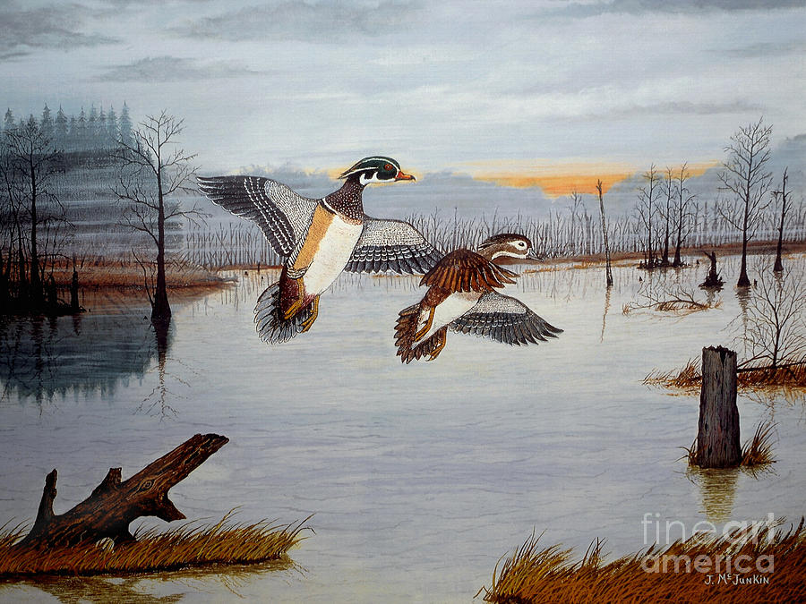 Early Risers Painting by Jeff McJunkin