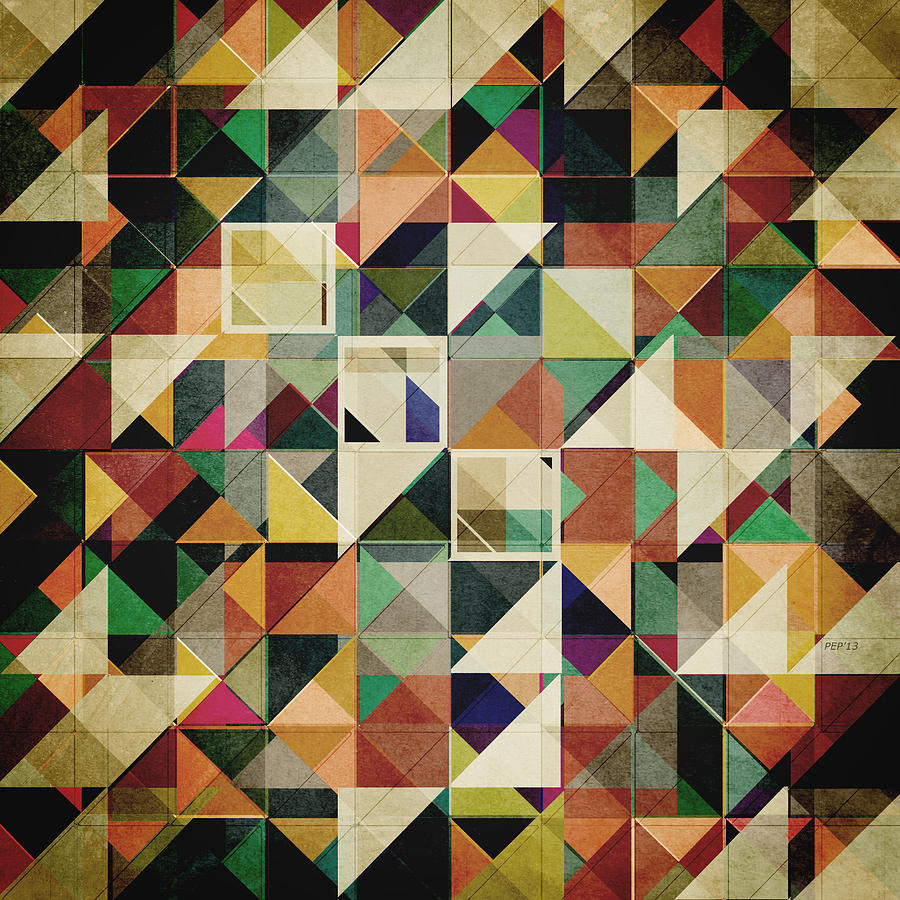 Earth Tones Abstract Digital Art by Phil Perkins - Fine Art America