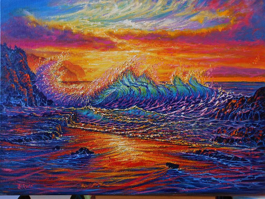 Earths Edge Painting by Joseph Ruff - Fine Art America