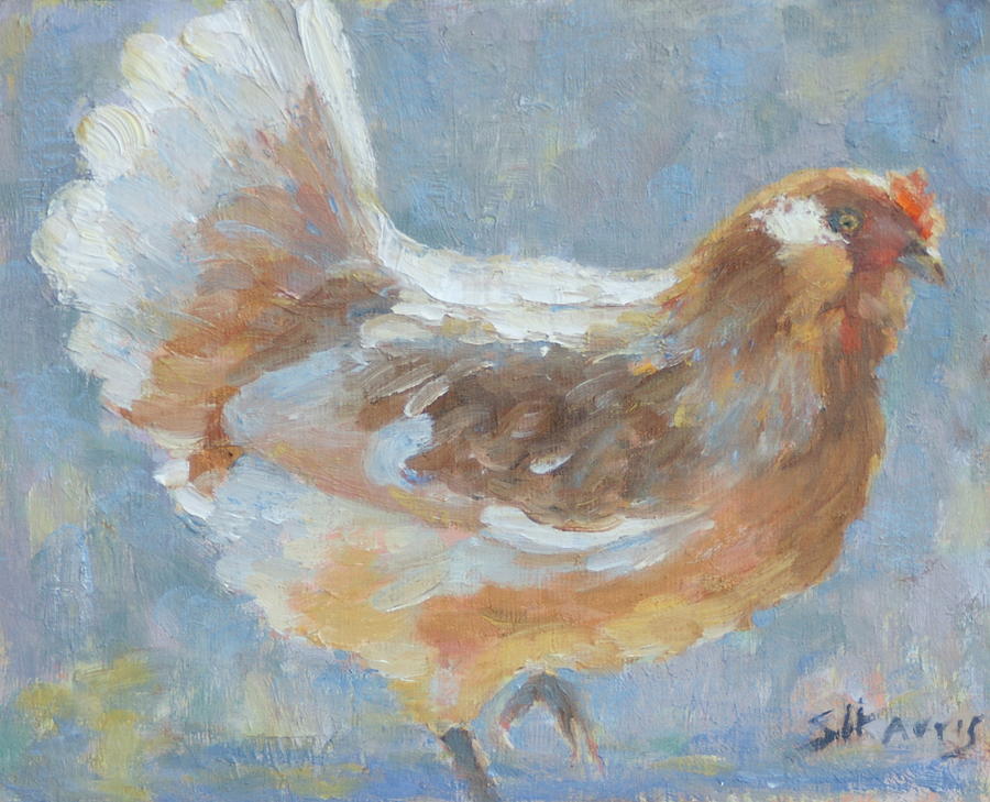 Easter Egger Painting by Sandra L Harris - Fine Art America
