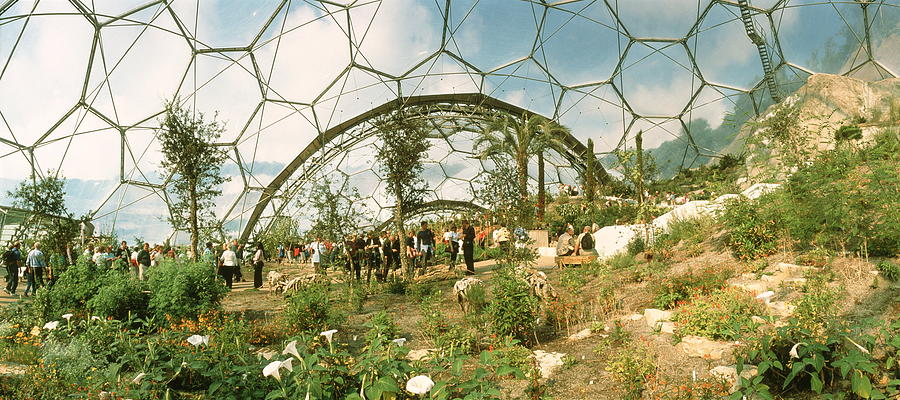 Eden Project Photograph by David Parker/science Photo Library - Fine ...