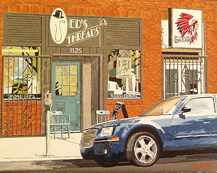 Ed's Threads Painting by Paul Guyer - Pixels