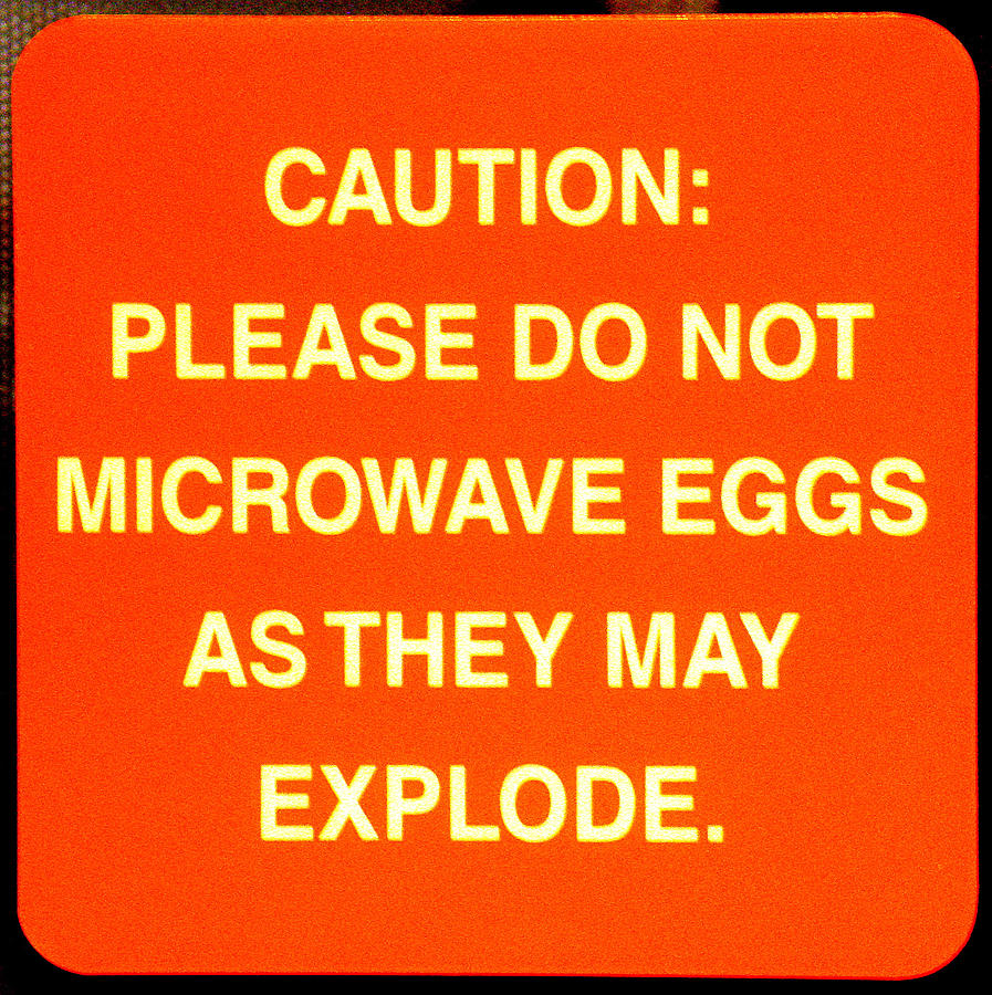 Eggs May Explode Photograph by David Gilbert - Fine Art America