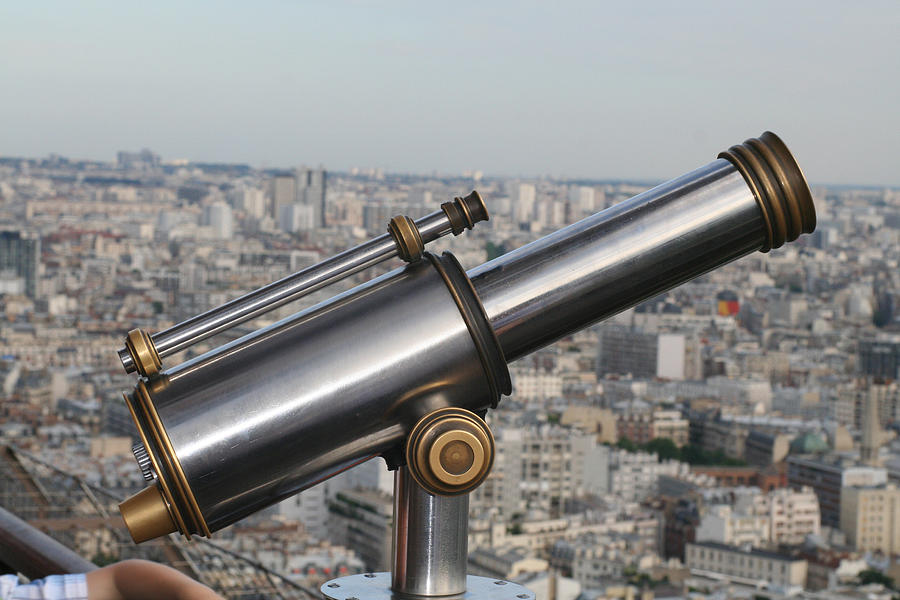 Eiffel Tower Telescope Photograph by Christopher Schultz - Fine Art America
