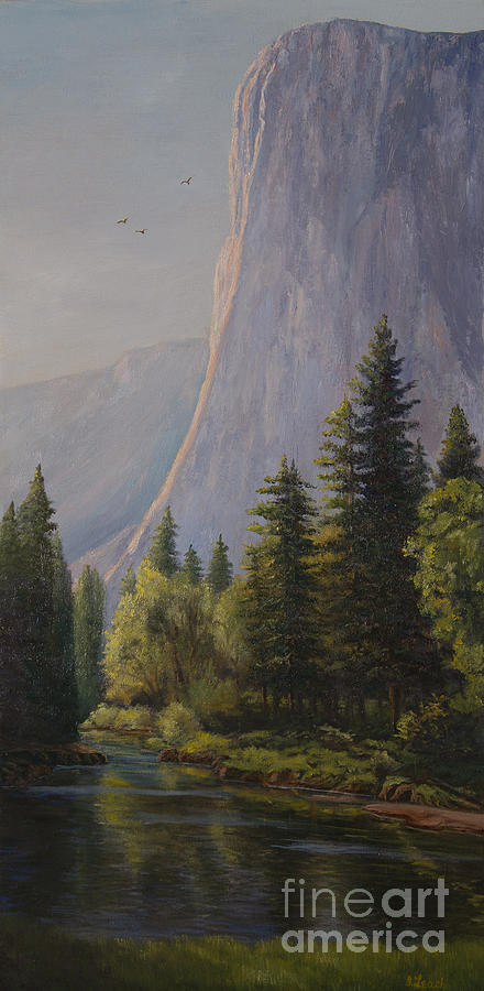 El Capitan Painting by Irene Leach - Fine Art America