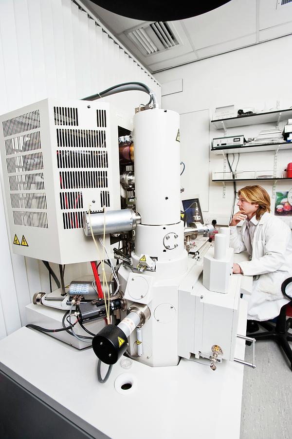 Electron Microscope Photograph by Gustoimages/science Photo Library ...