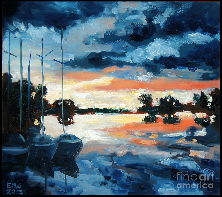 Elements STUDY Painting by Edward Williams - Fine Art America