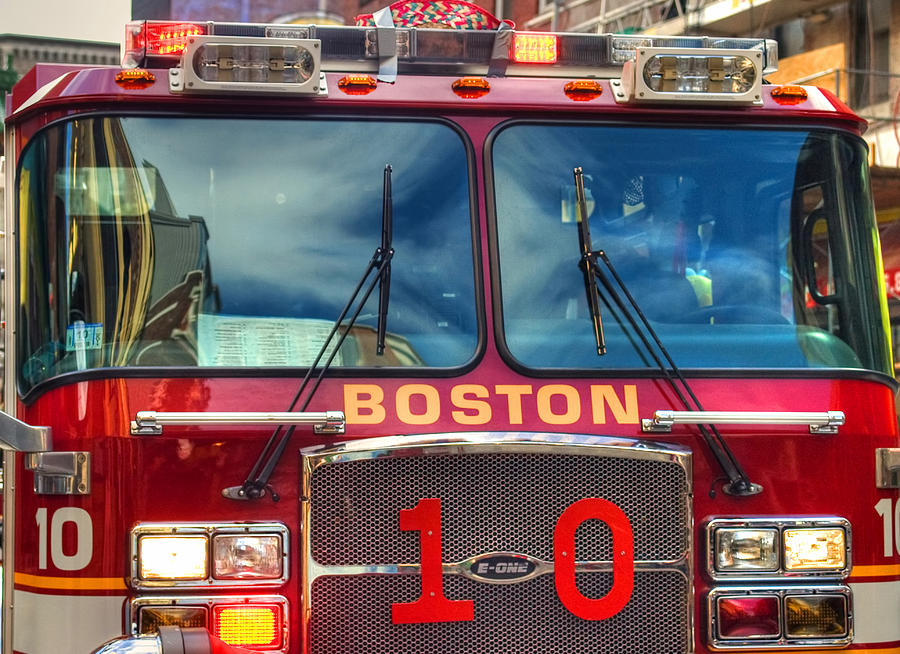Engine 10 - Boston Fire Engine Photograph by Joann Vitali - Pixels