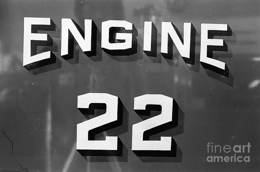 Engine 22 Photograph by David Vine - Fine Art America