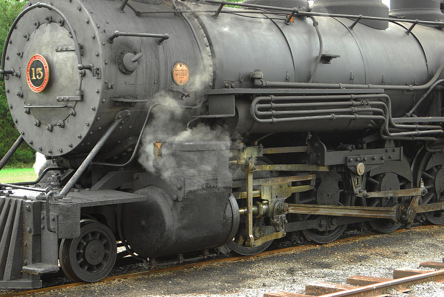 Engine Under Steam Photograph by Eric Weiss - Fine Art America