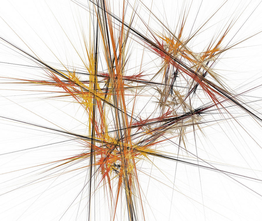 Entangled Threads Digital Art by Kevin Round