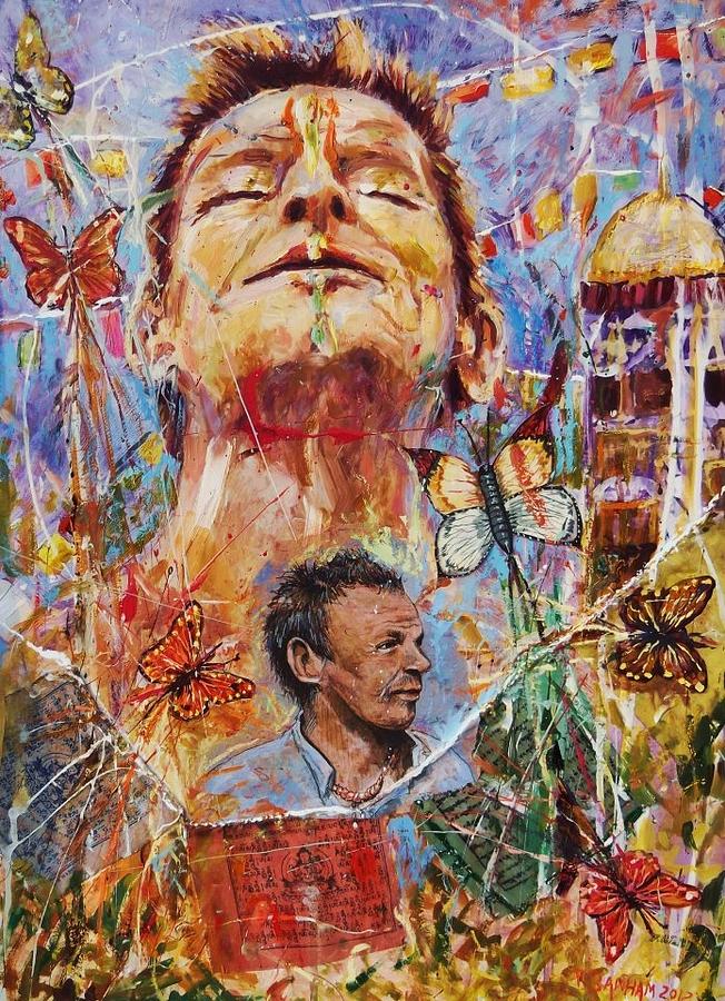 Entering Nepal Painting by Paul Banham - Fine Art America