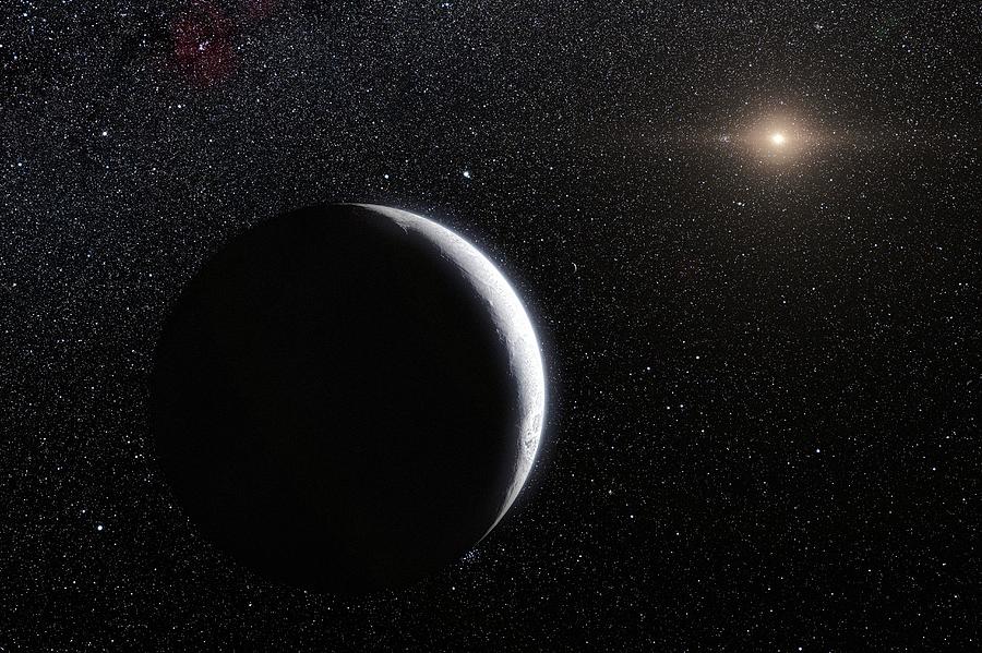 Eris Photograph by Eso/l. Calcada - Pixels