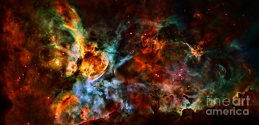 Eta Carinae Nebula 1 Astronomy Photograph by The Realm Endless - Pixels