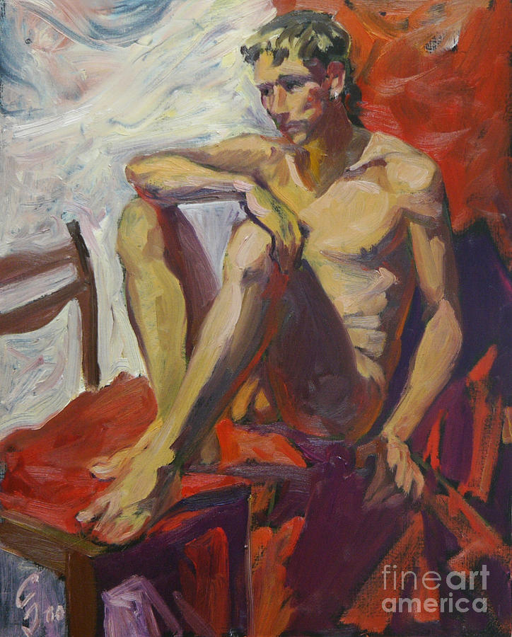 Etude 69 Painting by Sergey Sovkov - Pixels