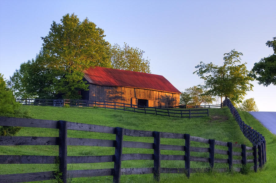 Evening Barn Photograph by Mark Six | Fine Art America