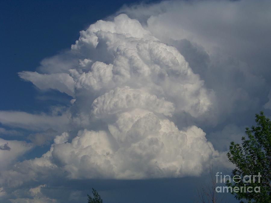 Exploding Cloud Photograph by Fred Kamps - Fine Art America
