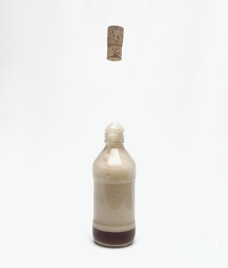 Exploding Cork Photograph by Dorling Kindersley - Fine Art America