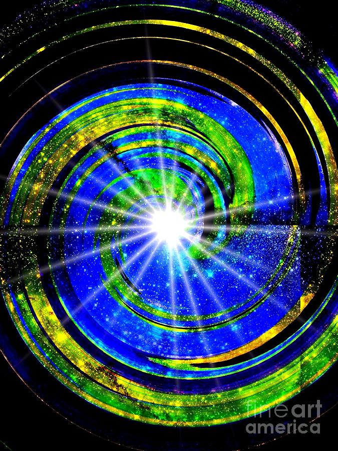 Exploding Star Painting by Saundra Myles - Pixels