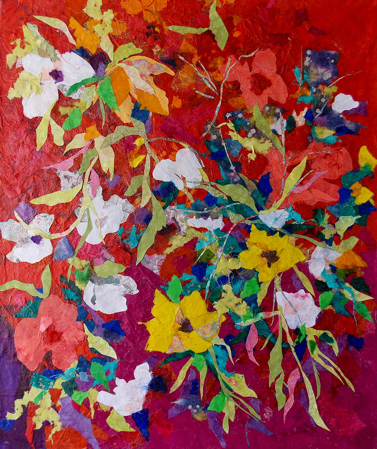 Explosion Collage Mixed Media by Kat Ebert - Pixels