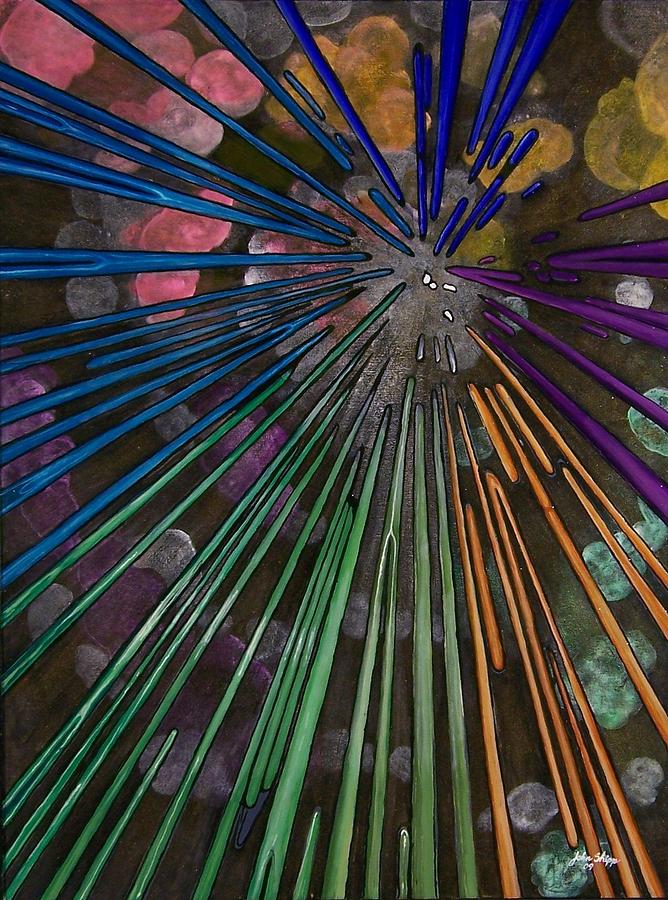 Explosion Painting by John Shipp - Fine Art America