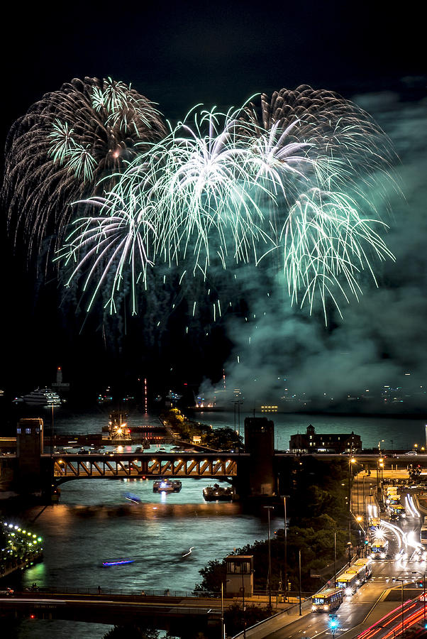 Explosive Celebration Photograph by Howard Hackney - Fine Art America
