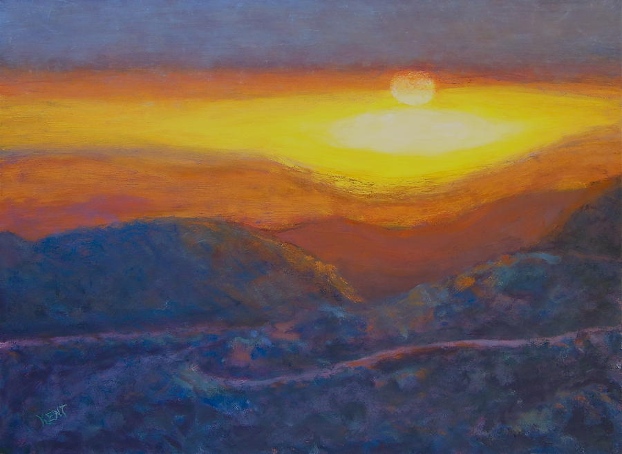 Explosive Sunset Painting by Kent Pace - Fine Art America