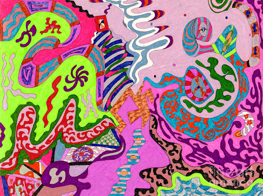 Expression Fantastic Drawing by Rebekah McLeod | Fine Art America