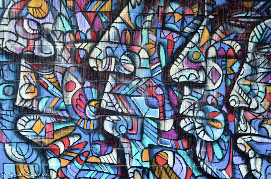 Faces on the wall Photograph by Gerald Andersen - Fine Art America