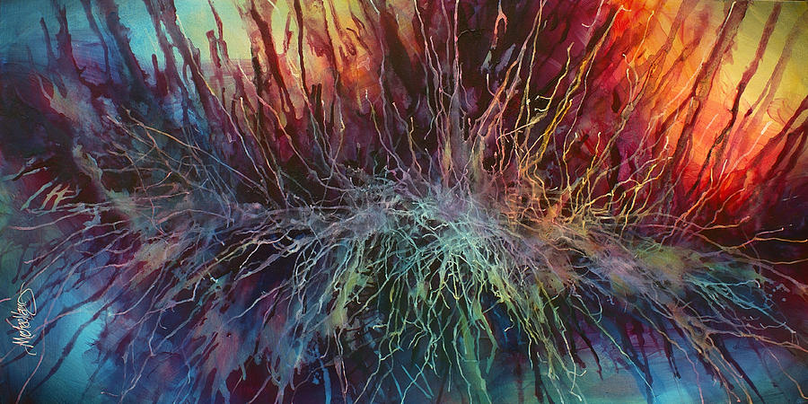 'Fading Anomaly' Painting by Michael Lang - Fine Art America